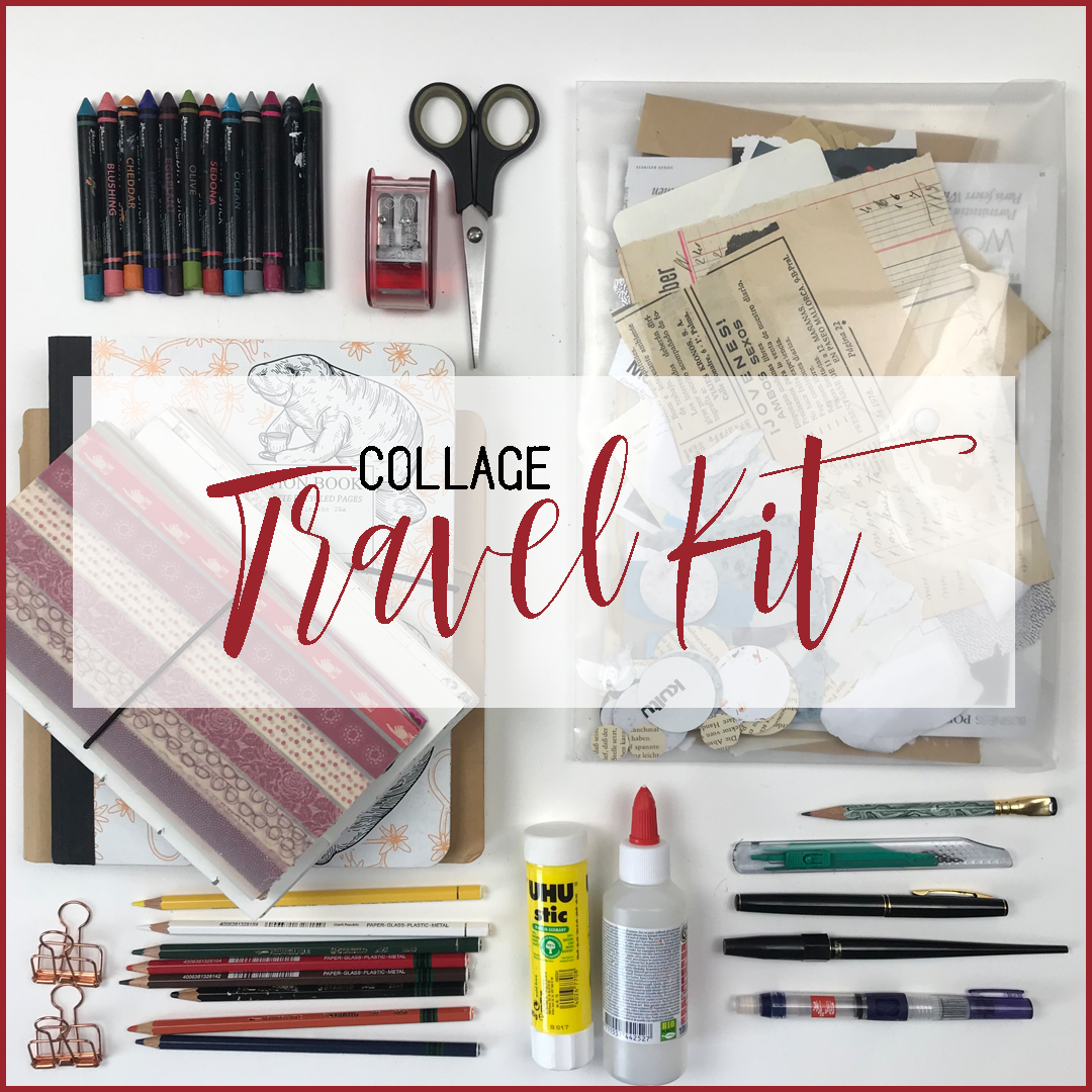 What's in my travel collage kit? - Lydia Rink