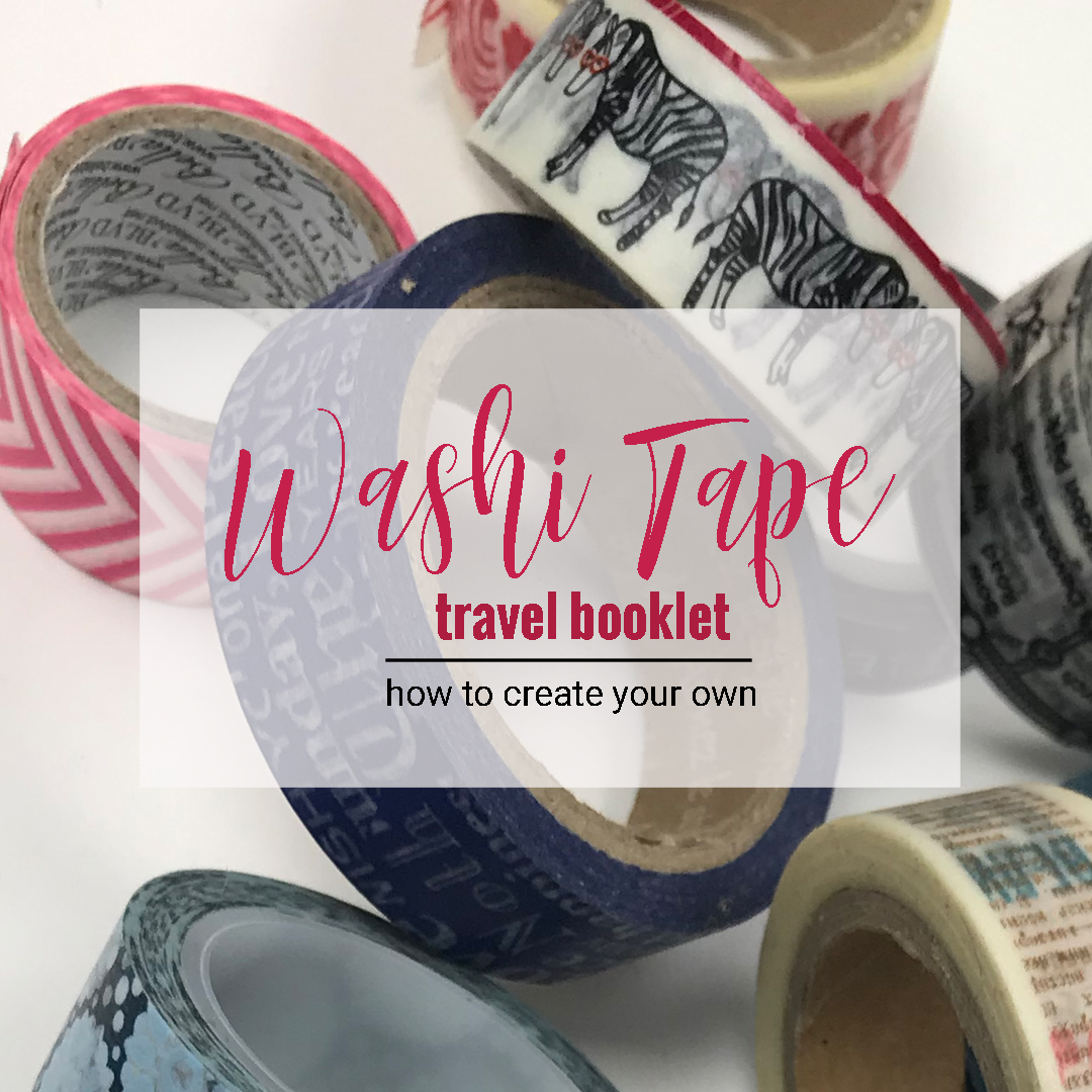 washi tape booklet - How to make your own. - Lydia Rink