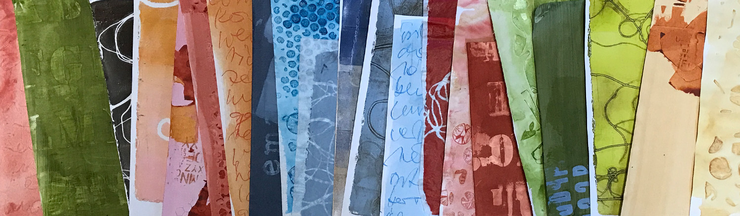 3 reasons why you should make your own collage paper - Lydia Rink